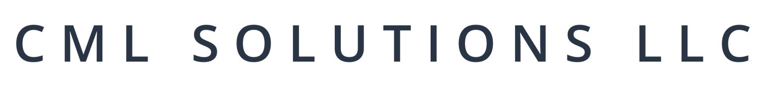 SOLUTIONS – CML Solutions LLC